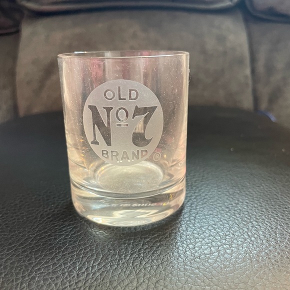 Kitchen | Jack Daniel Old No 7 Brand Logo Shot Glass | Poshmark